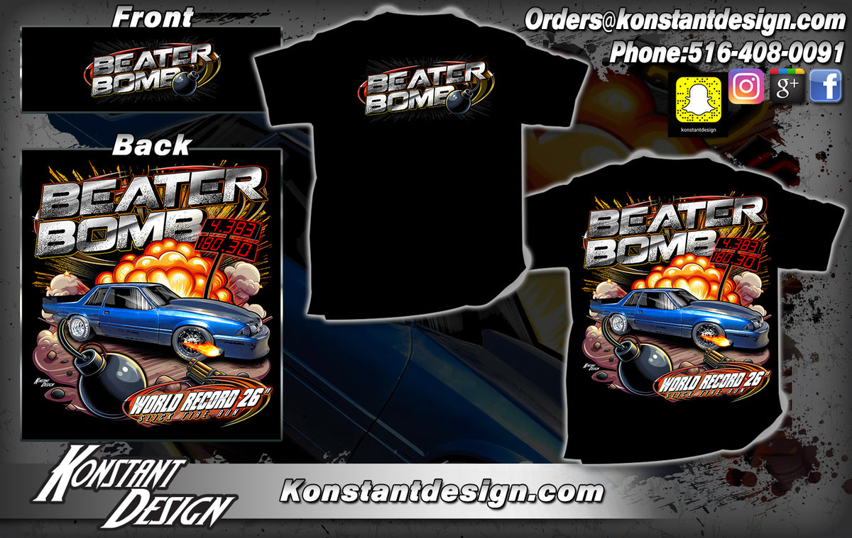 2025 World Record 26" Slick T shirt – Heads Up No Prep